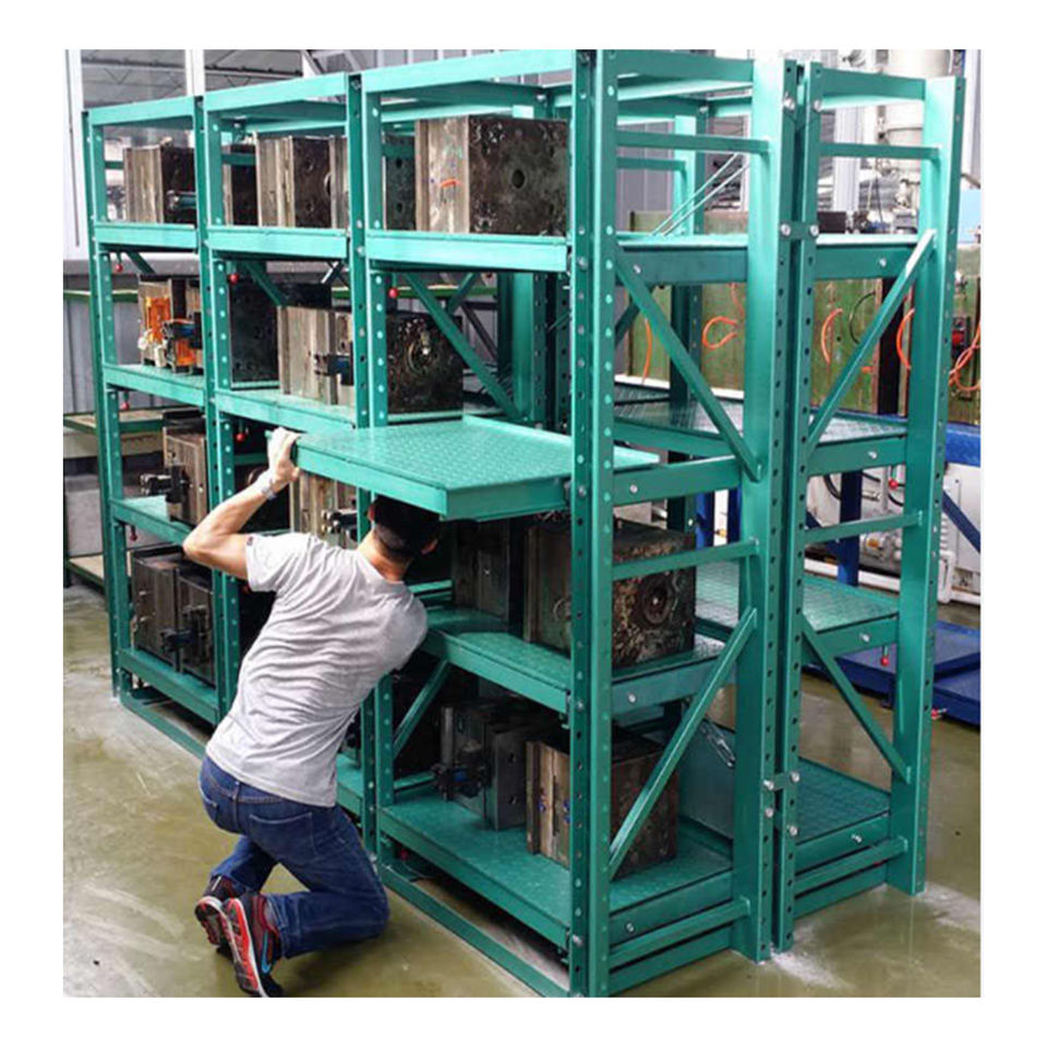 Warehouse Slide Racking Industrial Sliding Rack Drawer Type Mold ...