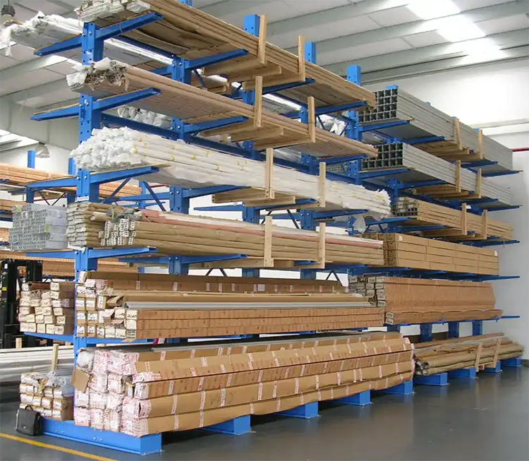 Peterack Industrial Steel Heavy Duty Cantilever Rack System Double ...