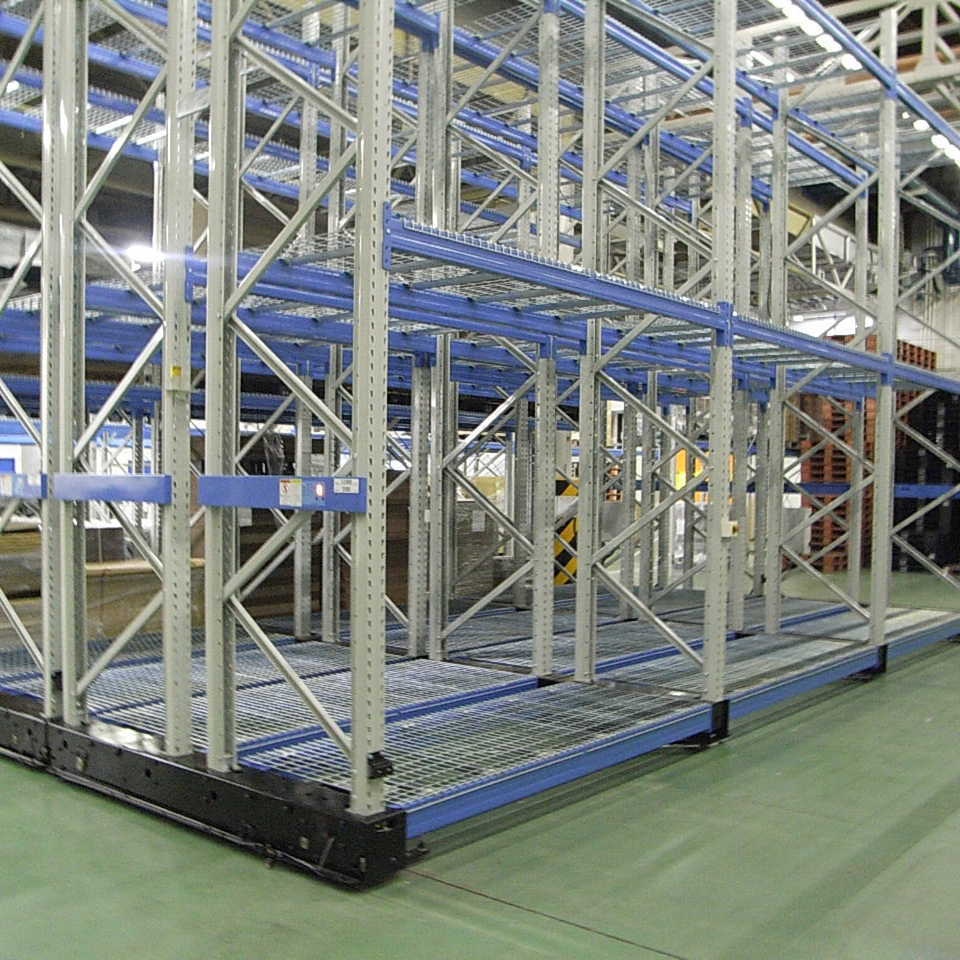 Simple Operation Moveable Rack System Multi-Level Electric Mobile ...