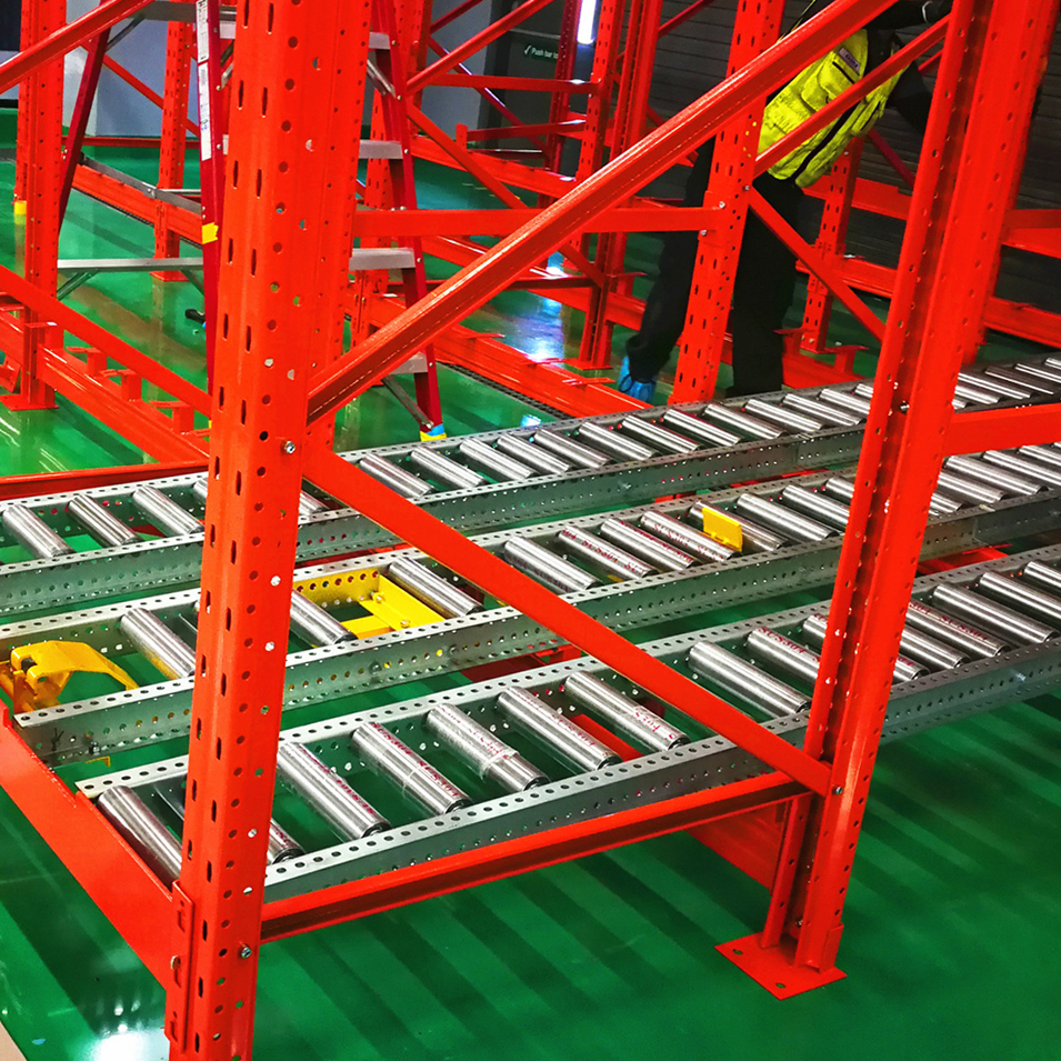 High Grade Factory Price Gravity Flow Racks Industrial Large Capacity ...